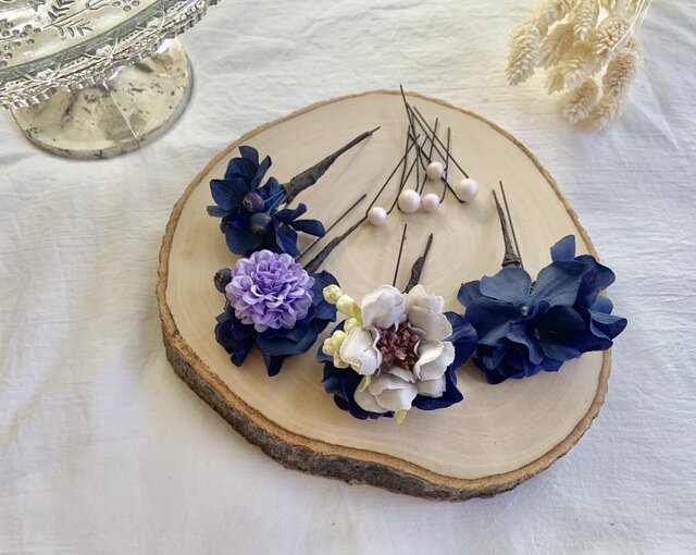 ボタニカル ヘアパーツ naby | palita | ハンドメイド通販 iichi（いいち）