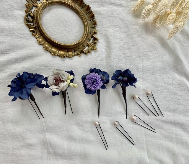 ボタニカル ヘアパーツ naby | palita | ハンドメイド通販 iichi（いいち）