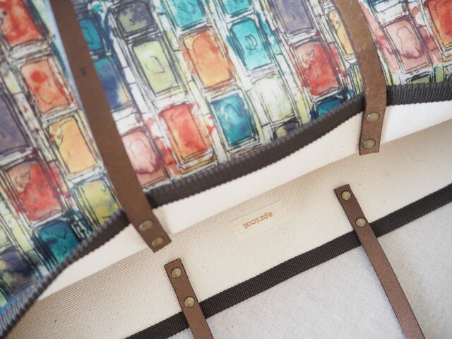 ラミネート横長バッグ 「Ian Rhodes 」 | iichi ハンドメイド・クラフト作品・手仕事品の通販