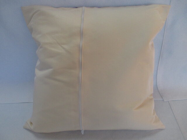 u4 裏地付 クッションカバー（座布団・毛布）ファスナー40x40cm | iichi ハンドメイド・クラフト作品・手仕事品の通販