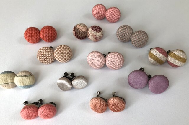 挿し色 イヤリング小 p4 | iichi ハンドメイド・クラフト作品・手仕事品の通販