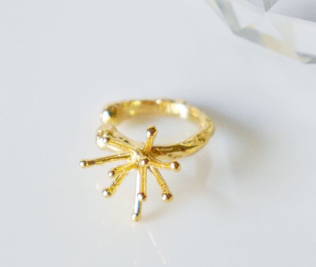 Sparkler ear cuff（K22GP） | iichi ハンドメイド・クラフト作品・手仕事品の通販