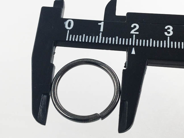 送料無料 丸カン 20mm 大きめ 50個 ガンメタリック キーホルダー 金具 手芸材料 マルカン （AP0599） | iichi ハンドメイド・クラフト作品・手仕事品の通販