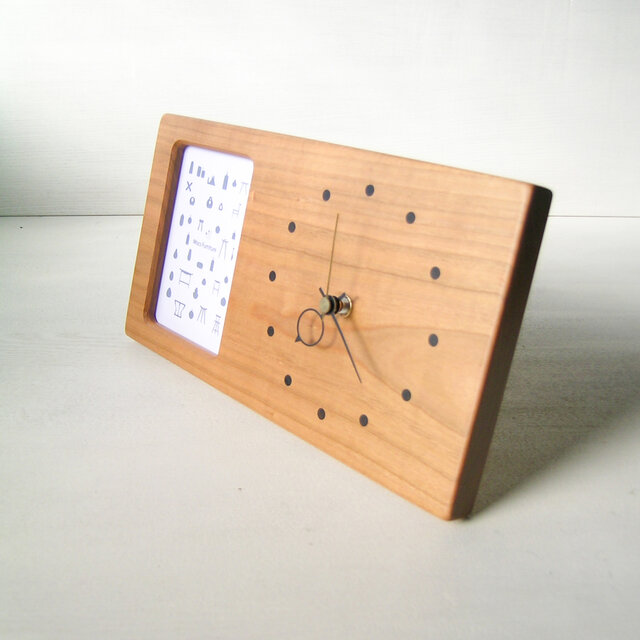 木の時計&フォトフレーム No79 | 山桜 | iichi 上質なハンドメイド通販サイト