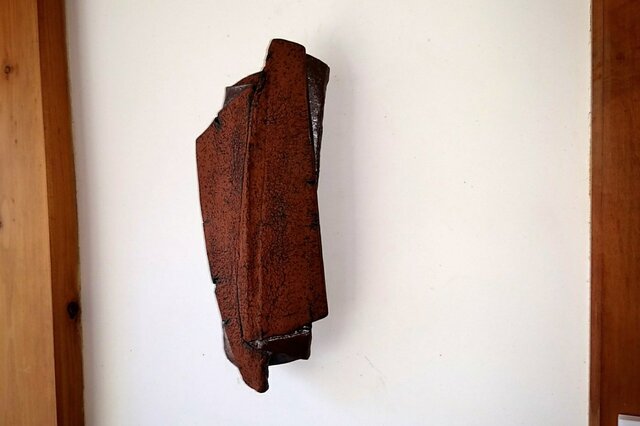 kー001 伊豆土泥化粧掛け花入 origami | iichi 日々の暮らしを心地よくするハンドメイドやアンティークのマーケットプレイス