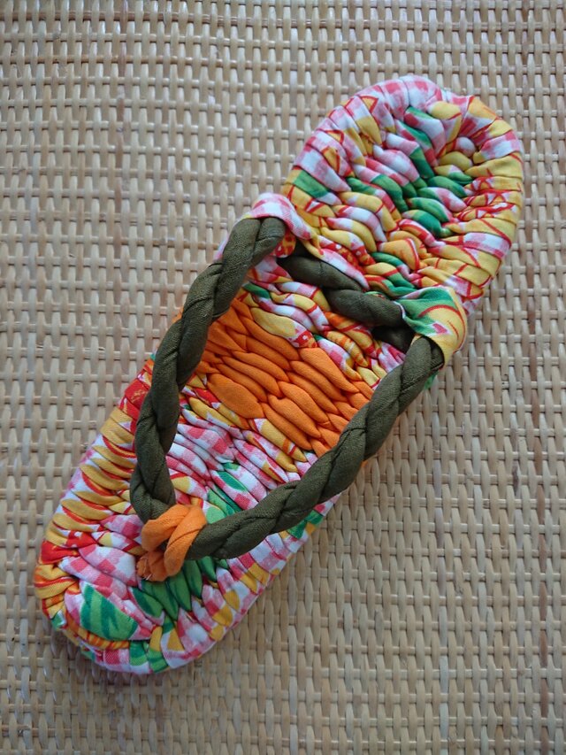 布ぞうり 23～24cm | iichi ハンドメイド・クラフト作品・手仕事品の通販