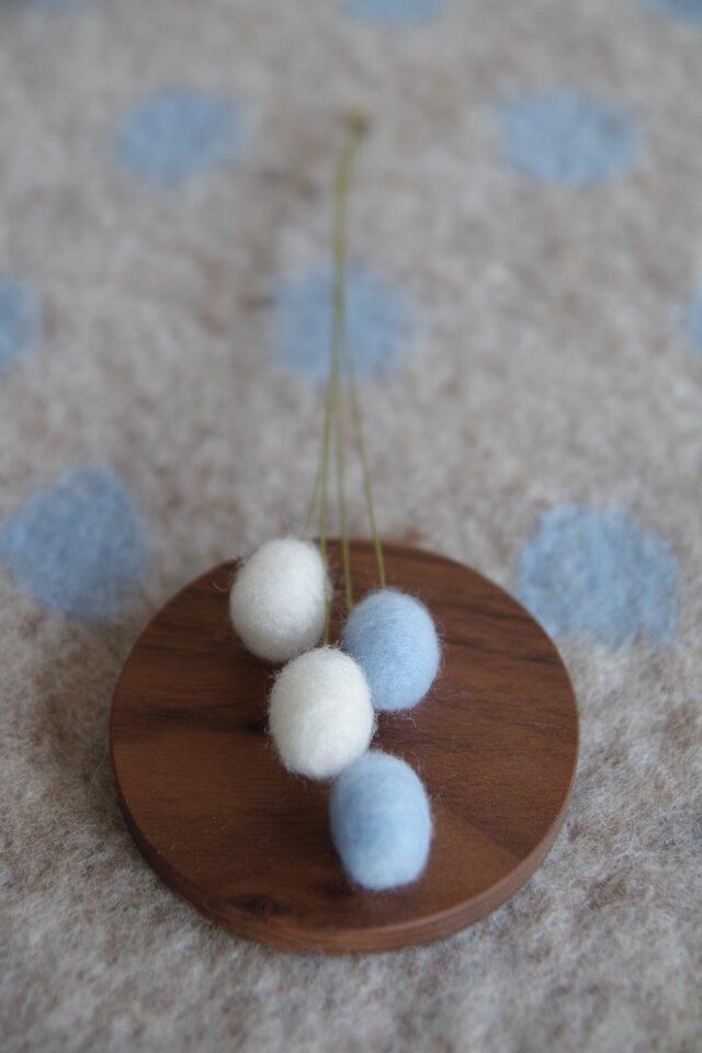 noco-moco バルーンブーケ【 パステルブルー 】 | iichi 日々の暮らしを心地よくするハンドメイドやアンティークのマーケットプレイス