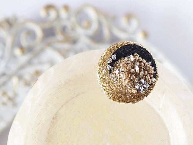 brooch-0854 | iichi ハンドメイド・クラフト作品・手仕事品の通販