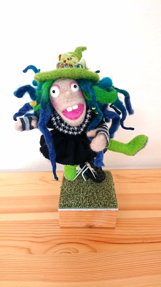 【受注制作】魔女・一輪車 | iichi ハンドメイド・クラフト作品・手仕事品の通販