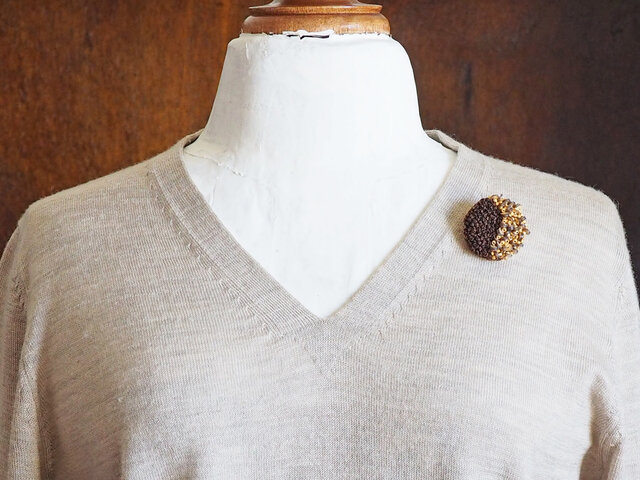 brooch-0518 | iichi ハンドメイド・クラフト作品・手仕事品の通販