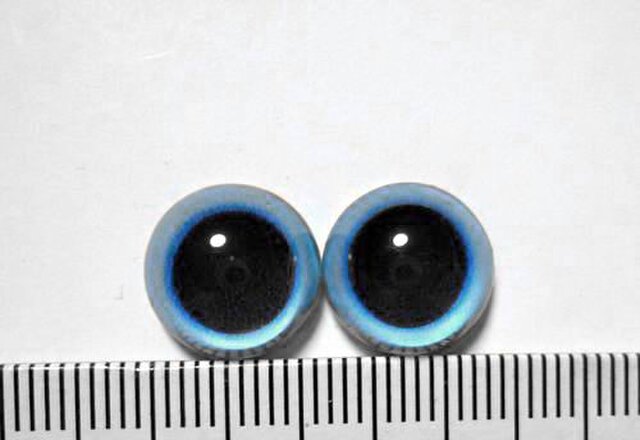 にゃんこのおめめ 半球グラスアイ 猫目 12mm BM001 | iichi 日々の暮らしを心地よくするハンドメイドやアンティークのマーケットプレイス