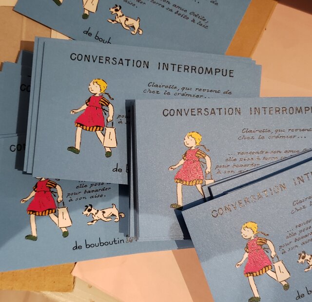 ぼくも一緒に！ card 5Set | iichi ハンドメイド・クラフト作品・手仕事品の通販