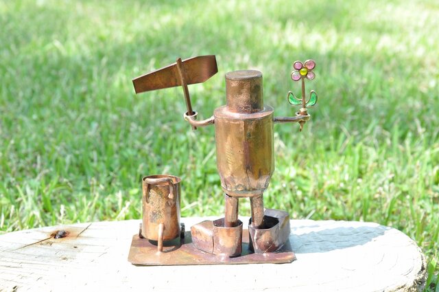 【受注製作】ウェルカムROBO（197） | iichi ハンドメイド・クラフト作品・手仕事品の通販