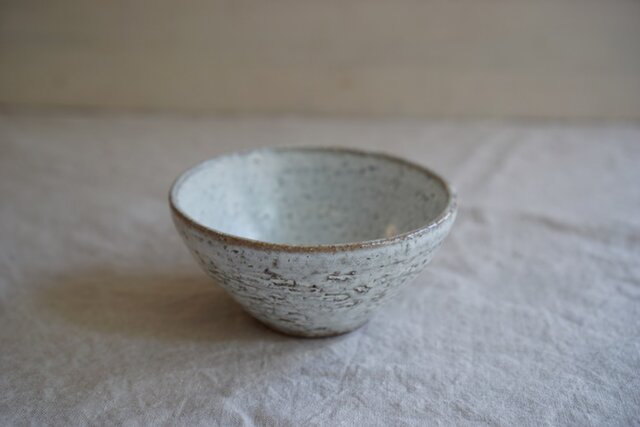 月下白ボウル No.528 | iichi ハンドメイド・クラフト作品・手仕事品の通販