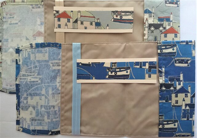 リバティプリント 文庫用(Cool Coast) | iichi 日々の暮らしを心地よくするハンドメイドやアンティークのマーケットプレイス