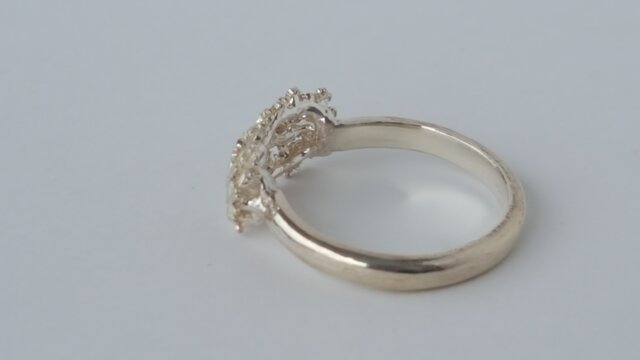 桜 三連リング | iichi 日々の暮らしを心地よくするハンドメイドやアンティークのマーケットプレイス