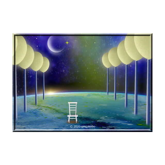 「ちょっとおいとましますねってやって来たとこ」 ほっこり癒しのイラストA4サイズポスター No.749 | iichi ハンドメイド・クラフト作品・手仕事品の通販