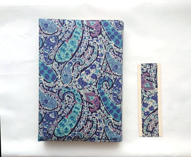 リバティプリント 単行本用（Bourton B） | iichi ハンドメイド・クラフト作品・手仕事品の通販