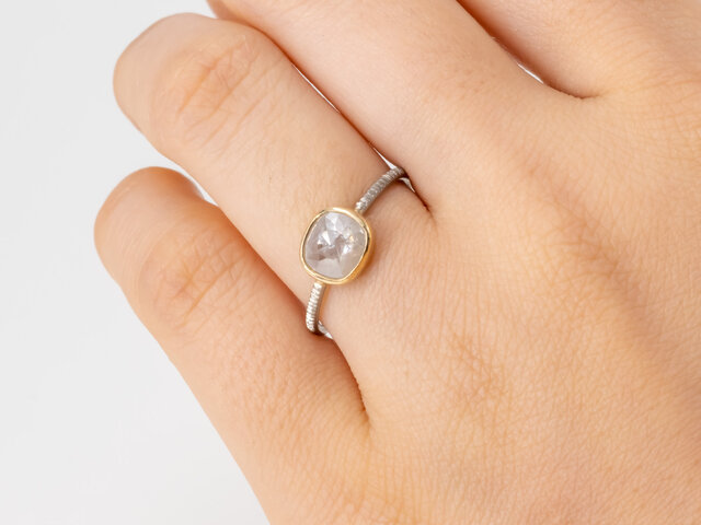 Fog Diamond Ring | iichi ハンドメイド・クラフト作品・手仕事品の通販