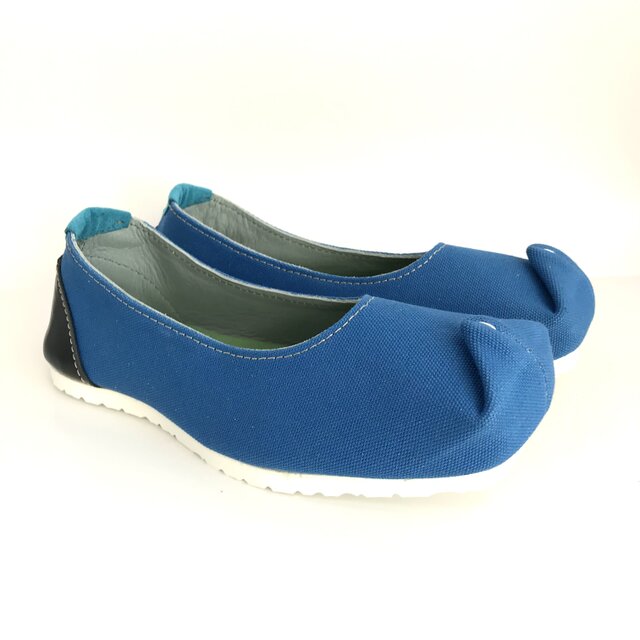 【ｱｳﾄﾚｯﾄ】Lサイズ（24～25㎝）SQUARE shoes | iichi ハンドメイド・クラフト作品・手仕事品の通販