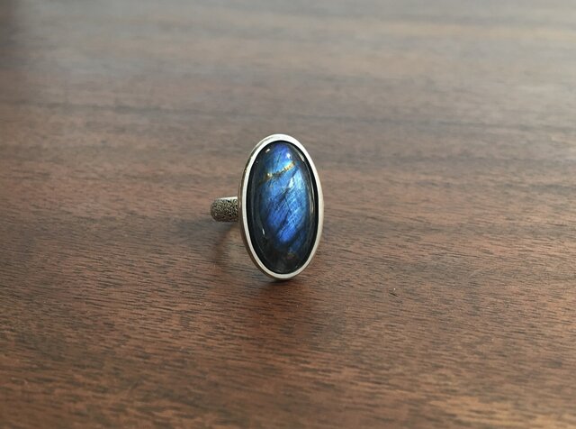spectrolite ring | iichi ハンドメイド・クラフト作品・手仕事品の通販