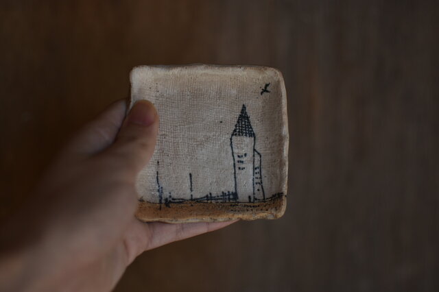 ミニ四角皿〜家.yume〜 | iichi ハンドメイド・クラフト作品・手仕事品の通販