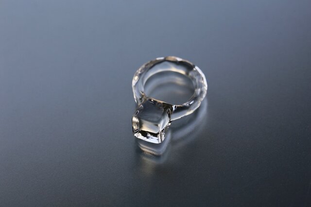 指輪 -Block ice- Ring | iichi ハンドメイド・クラフト作品・手仕事品の通販