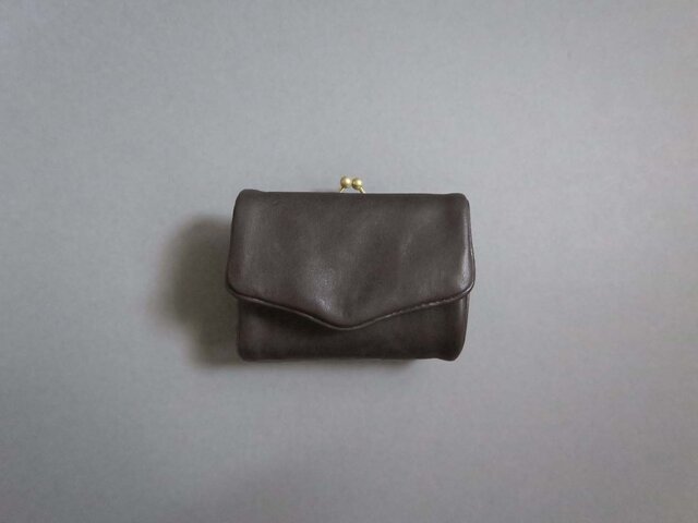 compact gama wallet (dark gray) | iichi ハンドメイド・クラフト作品・手仕事品の通販