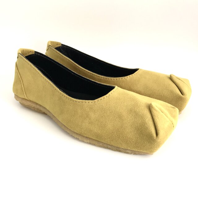 SQUARE shoes ＃micro-fiber | iichi ハンドメイド・クラフト作品・手仕事品の通販