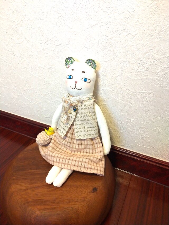 白くまのいる生活 身長約28.5cm | iichi ハンドメイド・クラフト作品・手仕事品の通販