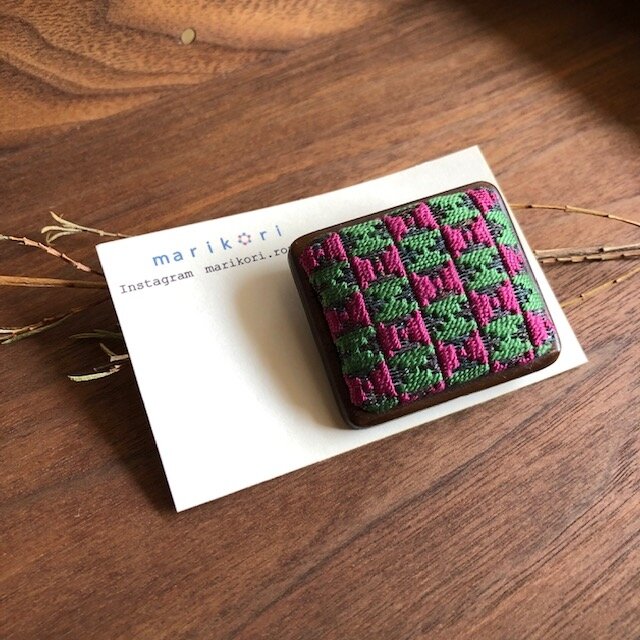絽ざしのブローチ －Jazz－ | iichi ハンドメイド・クラフト作品・手仕事品の通販