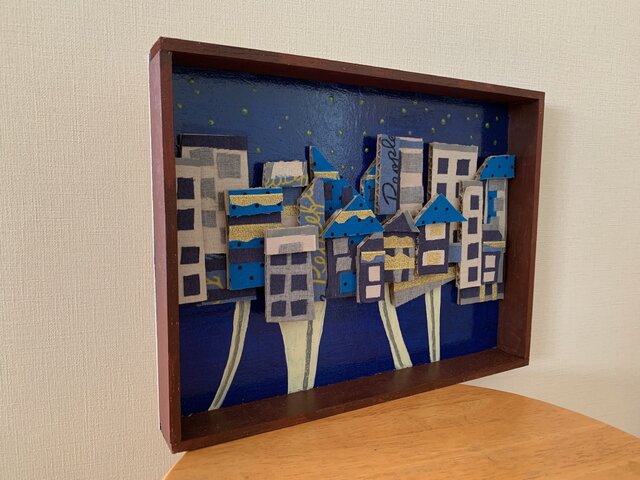 夜の街Ⅱ | iichi ハンドメイド・クラフト作品・手仕事品の通販