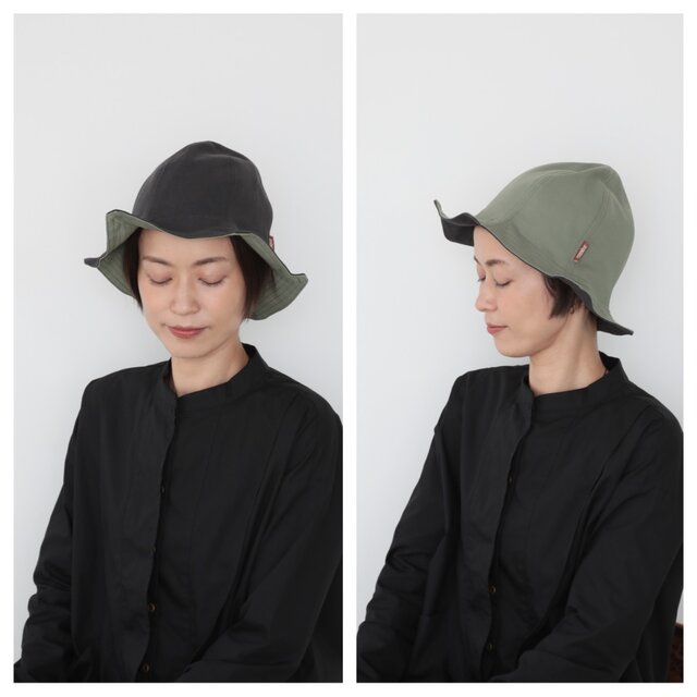 ray hat / kusa × sumi | iichi ハンドメイド・クラフト作品・手仕事品の通販