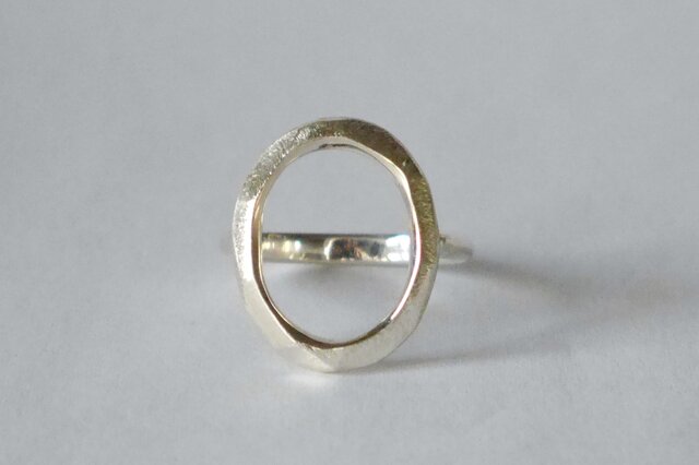 Circle ring(sv) | iichi 日々の暮らしを心地よくするハンドメイドやアンティークのマーケットプレイス