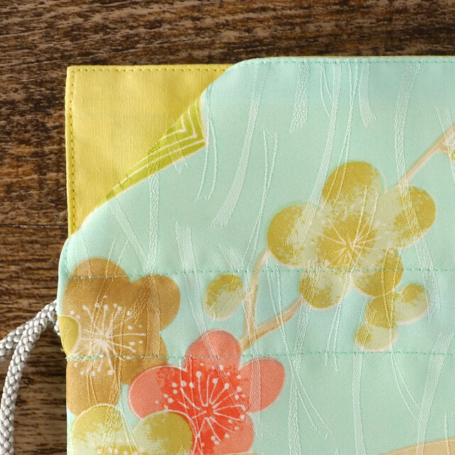 着物 巾着 梅文 幸せを呼ぶFUGURO | iichi ハンドメイド・クラフト作品・手仕事品の通販