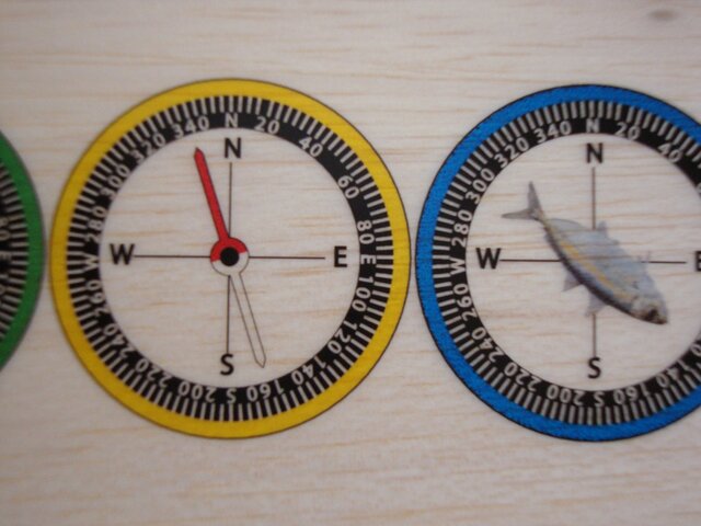 Fish compass | iichi ハンドメイド・クラフト作品・手仕事品の通販