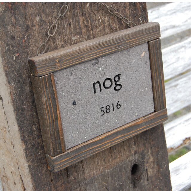 タフストーン表札【190㎜×140㎜】 | iichi ハンドメイド・クラフト作品・手仕事品の通販