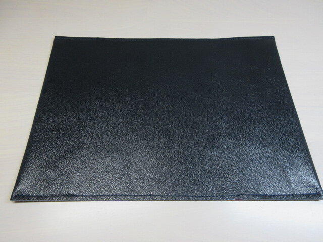ハヤカワ文庫トールサイズ対応・ゴートスキン・ソフトシュリンク・ネイビー・一枚革のブックカバー・0552 | iichi ハンドメイド・クラフト作品・手仕事品の通販