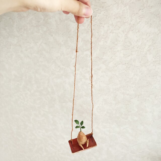 5711.bud ガジュマルとブランコ | iichi ハンドメイド・クラフト作品・手仕事品の通販