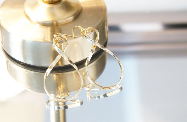 【Noble】14KGF Infinity Earrings | iichi ハンドメイド・クラフト作品・手仕事品の通販