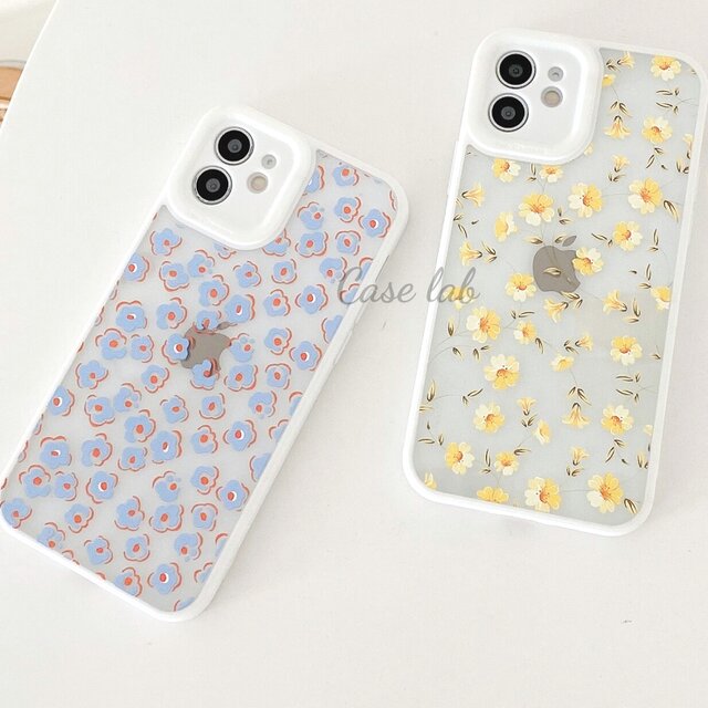 iphone12 iphone12pro SE スマホケース 花柄 フラワー iPhoneケース iphone12mini | iichi ハンドメイド・クラフト作品・手仕事品の通販