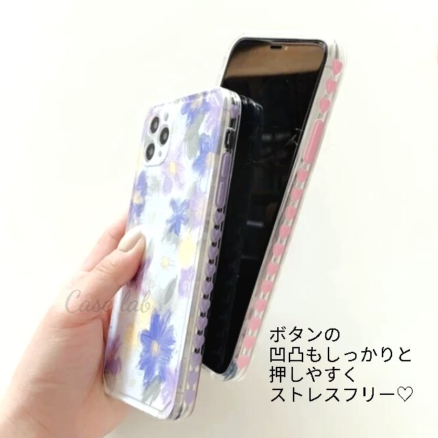 iphone12 iphone12pro SE スマホケース 花柄 フラワー iPhoneケース iphone12mini | iichi ハンドメイド・クラフト作品・手仕事品の通販