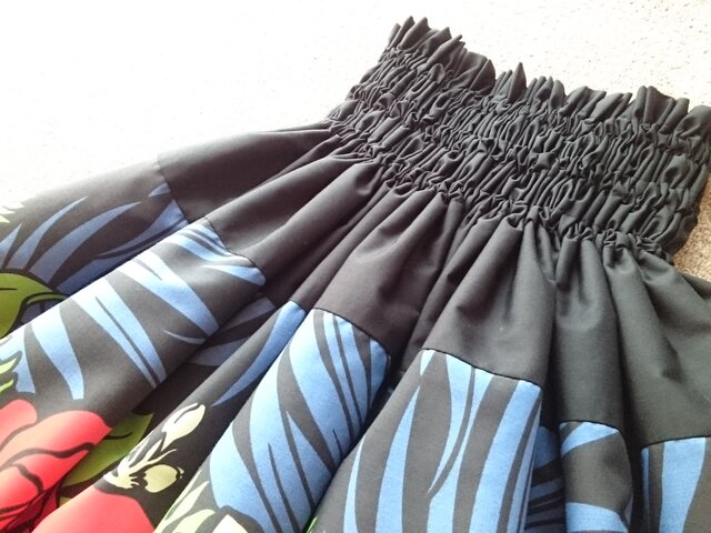 パウスカート：丈53cm：ケイキ子供：切替え | iichi ハンドメイド・クラフト作品・手仕事品の通販