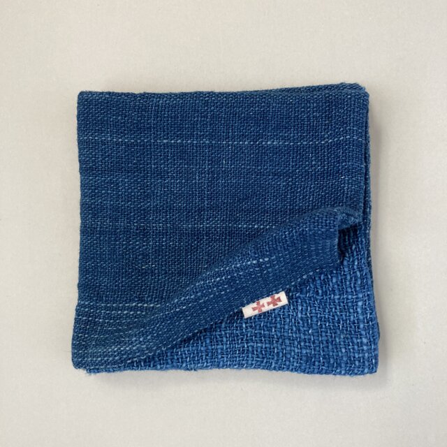 大ハンカチ 通り雨(水色) | iichi ハンドメイド・クラフト作品・手仕事品の通販