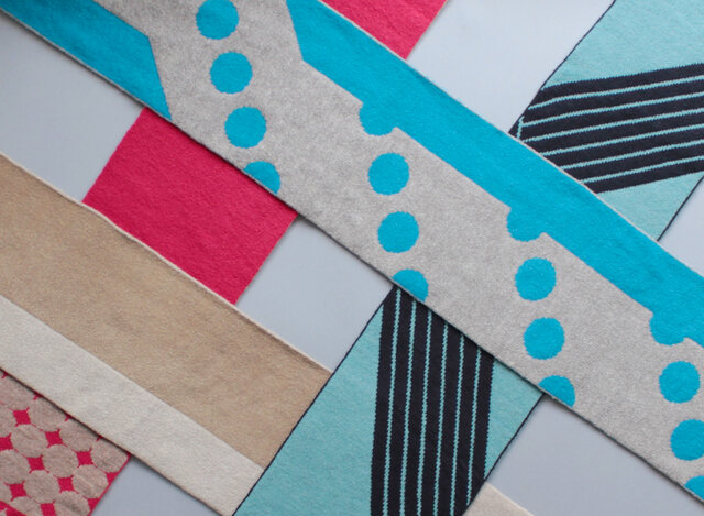 % PERCENT マフラー （ブルー・グレー）リバーシブル・セルフヒーター・男女兼用 | iichi ハンドメイド・クラフト作品・手仕事品の通販