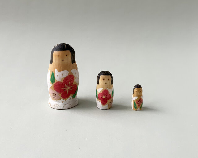 mini ocappa マトリョーシカ | iichi 日々の暮らしを心地よくするハンドメイドやアンティークのマーケットプレイス