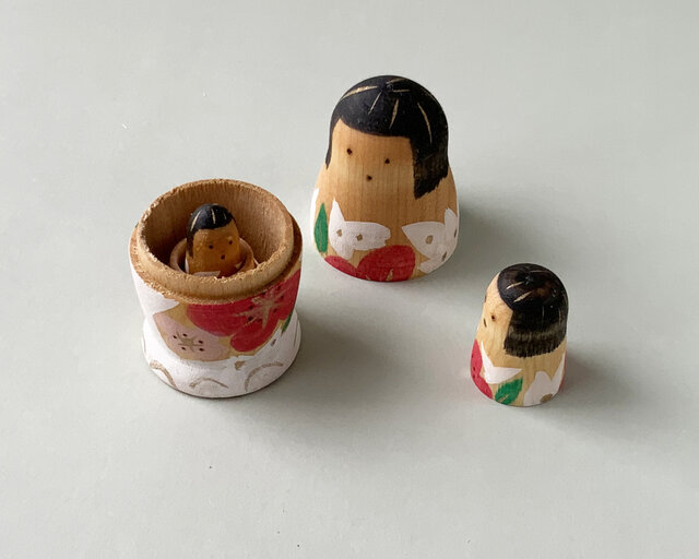 mini ocappa マトリョーシカ | iichi 日々の暮らしを心地よくするハンドメイドやアンティークのマーケットプレイス