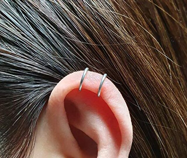 イヤーカフ 925Silver / 18Gauge Silver Band Ear cuff | iichi ハンドメイド・クラフト作品・手仕事品の通販