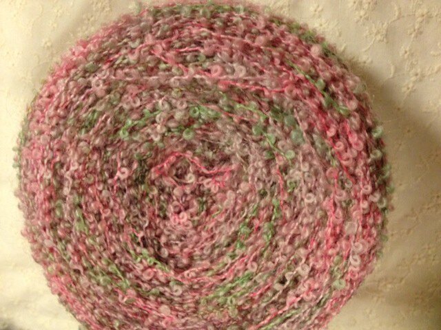 手染め糸 ピンク系中ループ 199g | iichi ハンドメイド・クラフト作品・手仕事品の通販