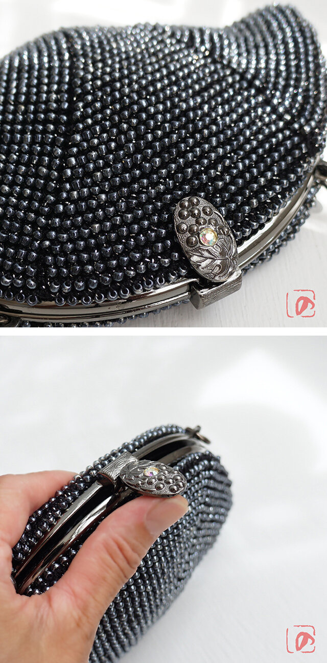 ばあば作☆キラキラプチバッグ（magnifique・1532） | iichi 日々の暮らしを心地よくするハンドメイドやアンティークのマーケットプレイス